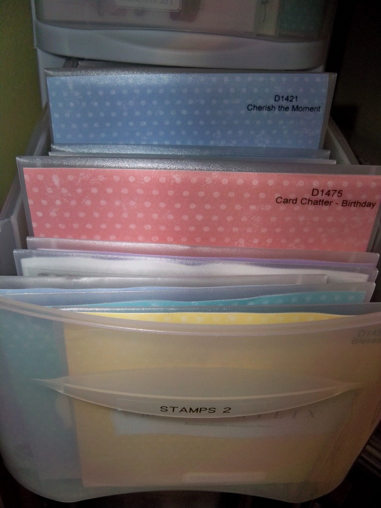 Stamp Sunday #6 - Organizing Your Stamps - Created by Wendy Kessler