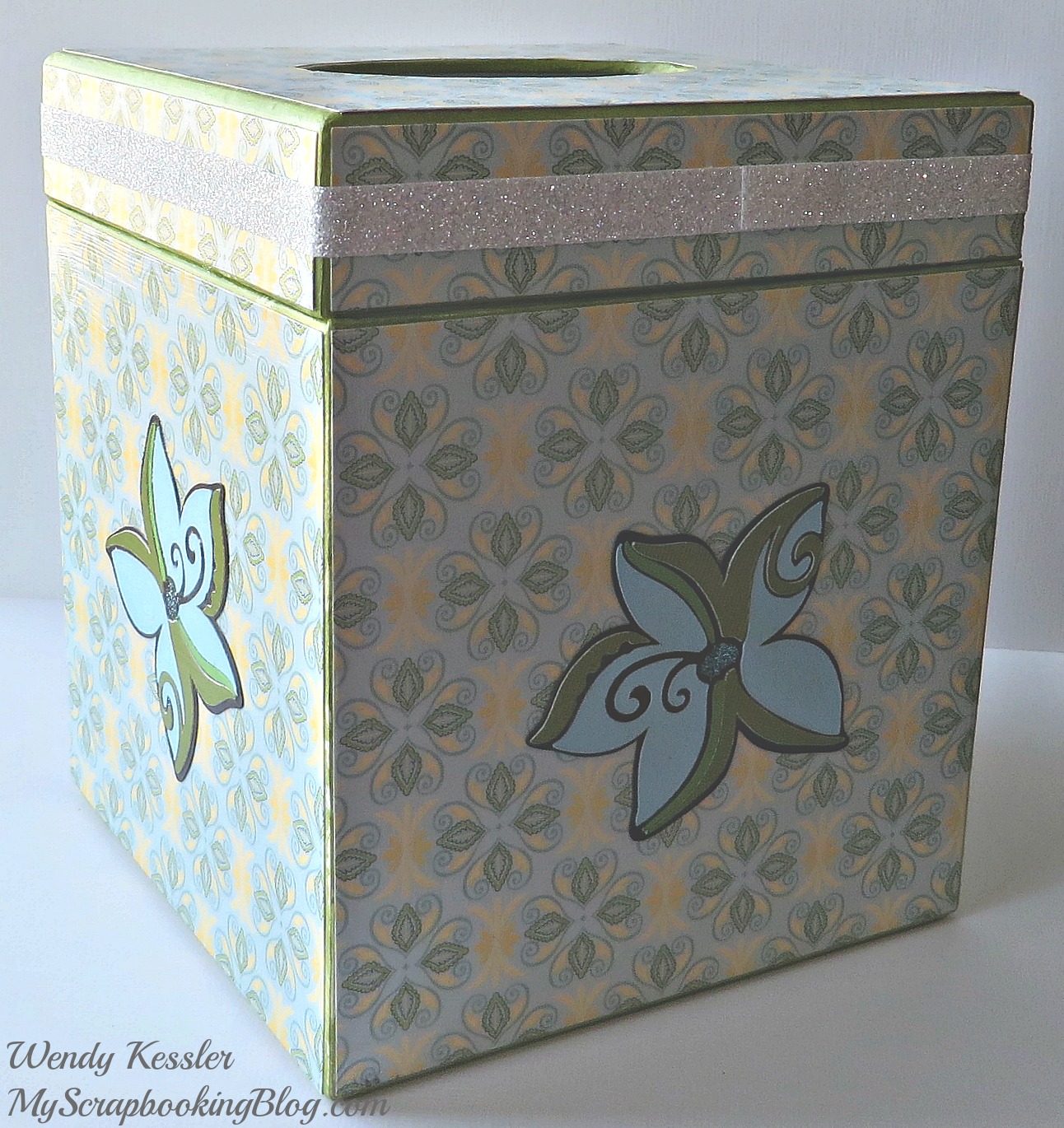 Tinkerbell Kleenex Box - Created by Wendy Kessler