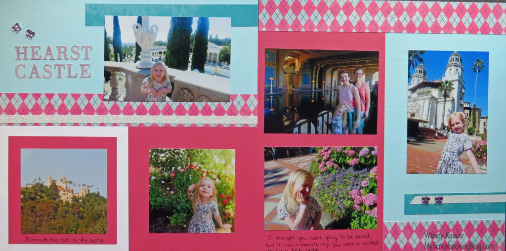 Hearst Castle Layout - Created by Wendy Kessler