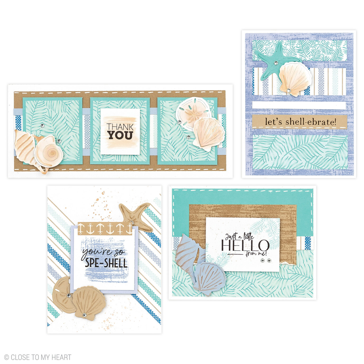 Cape Cod Cardmaking Workshop Kit - Created by Wendy Kessler