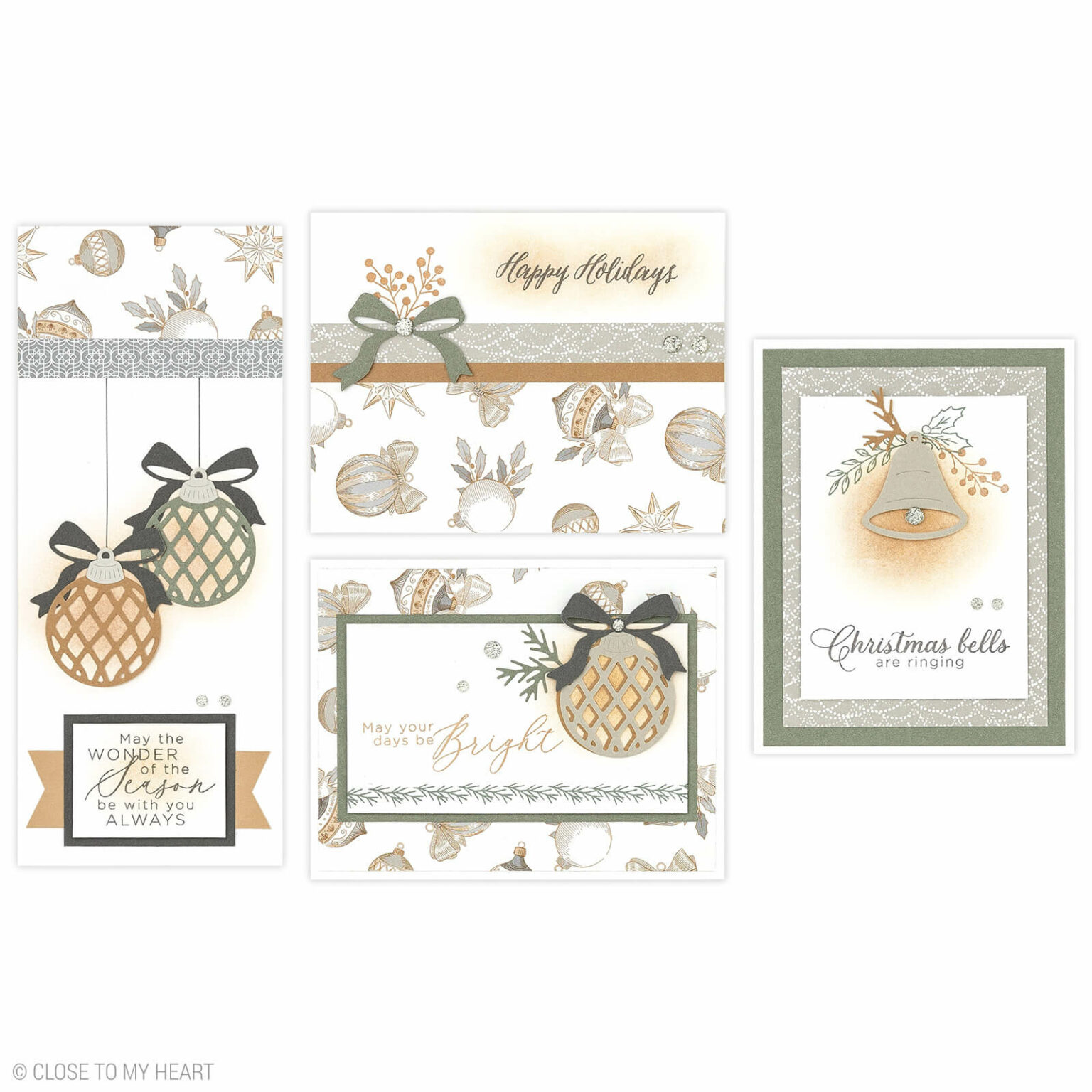 Silver Bells Cardmaking Kit - Created by Wendy Kessler